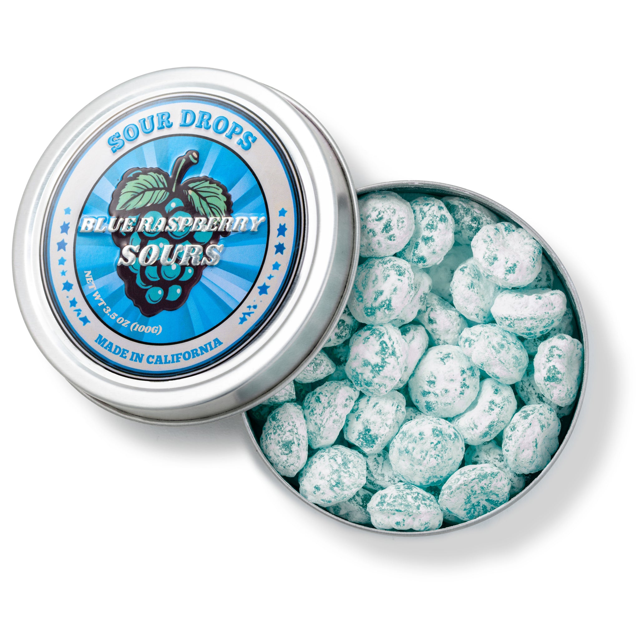 Blue Raspberry Sours – Sour Drops