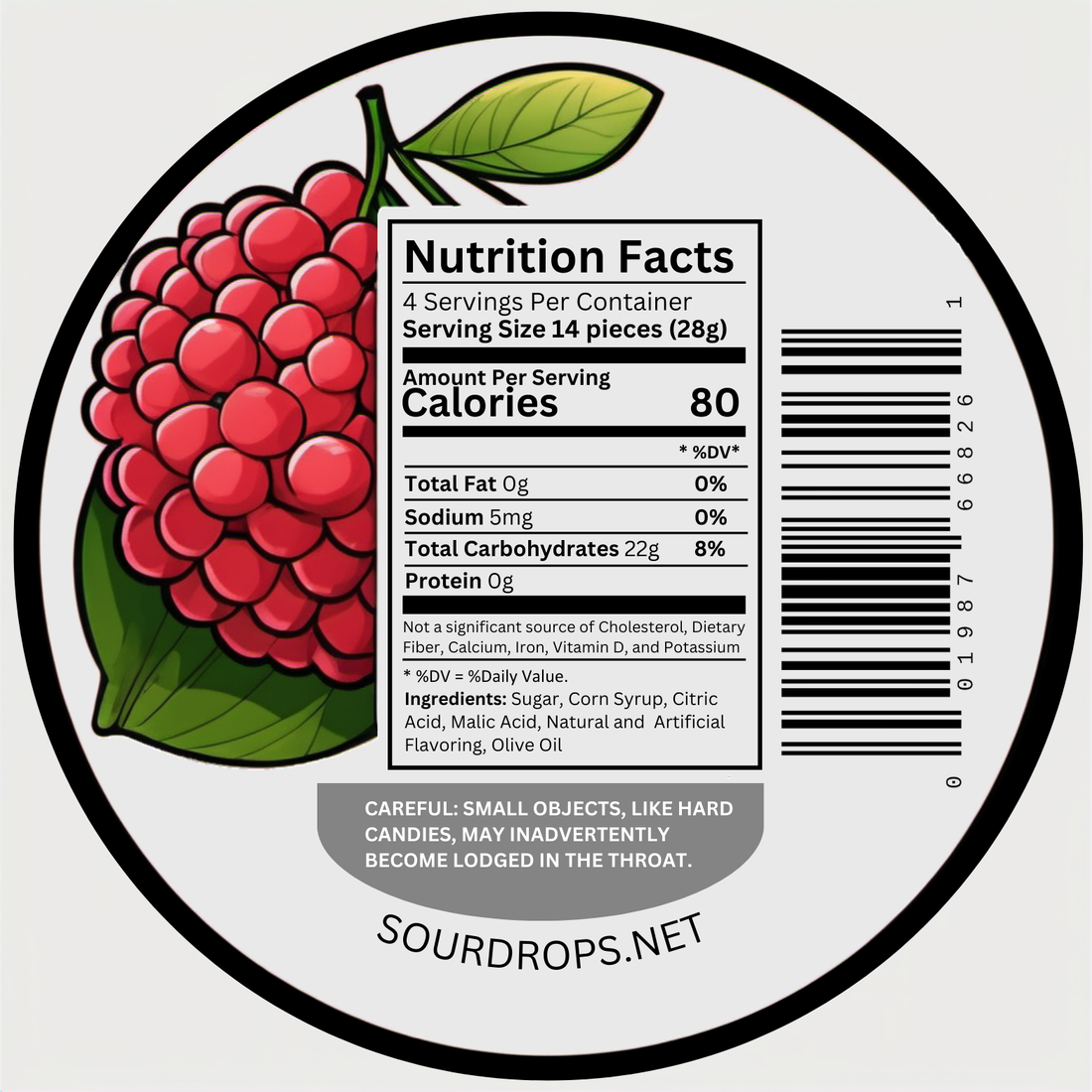 Sour Drops | Nostalgic Sour Hard Candies