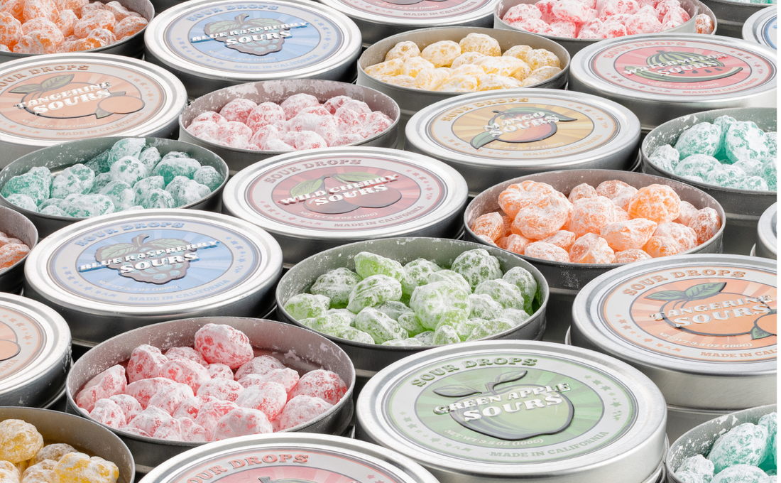 Sour Drops | Nostalgic Sour Hard Candies