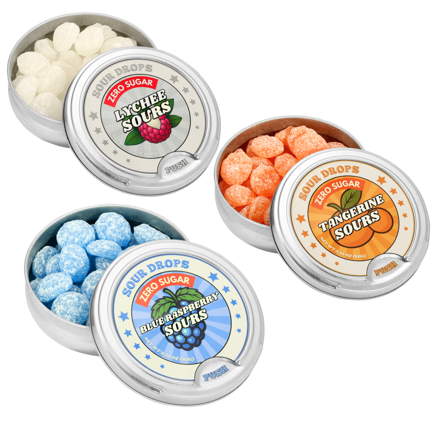 Sour Drops | Nostalgic Sour Hard Candies