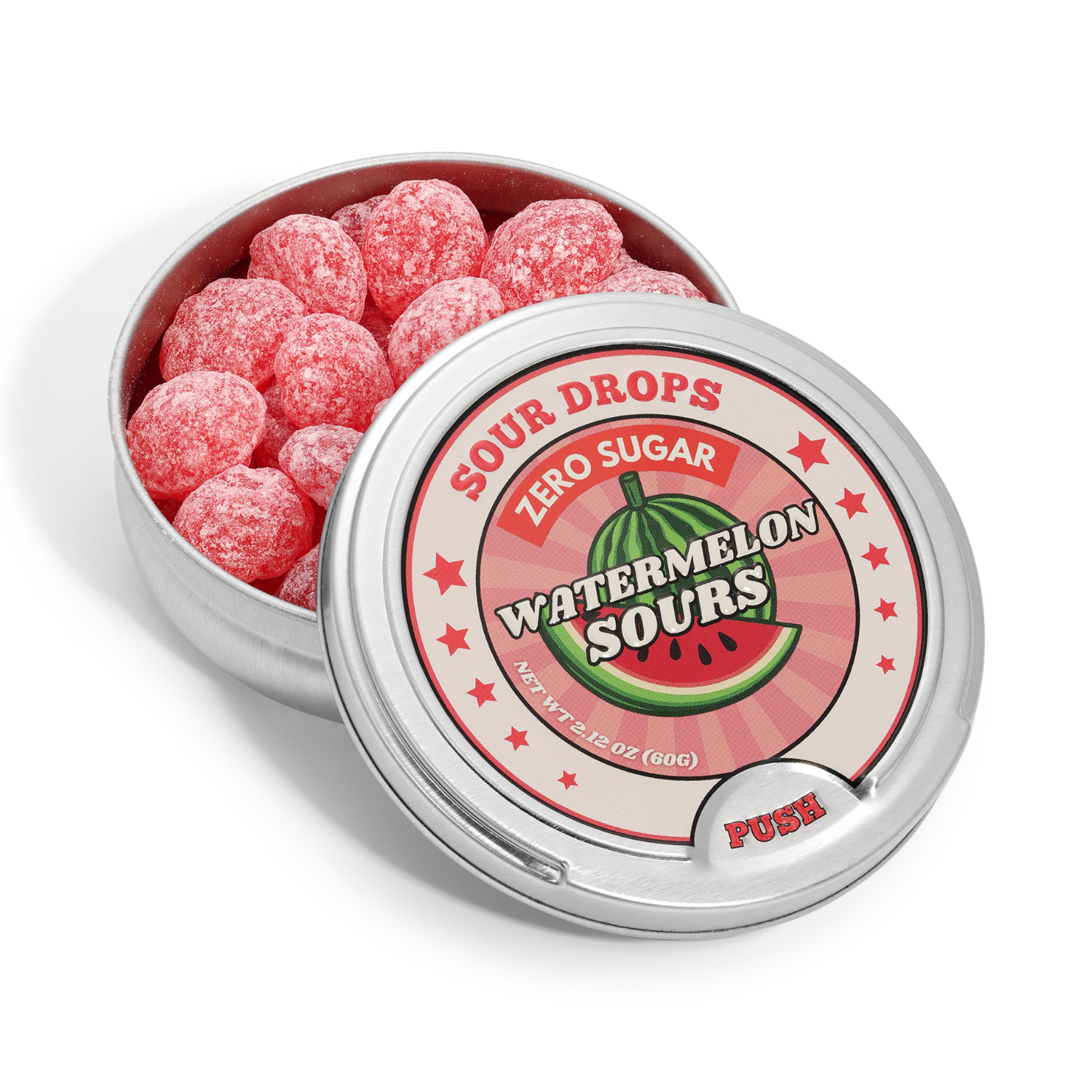 Zero Sugar Sour Candy | No Artificial Dyes or Sweeteners – Sour Drops