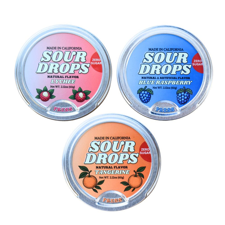 Candy Made Without Artificial Dyes – Sour Drops
